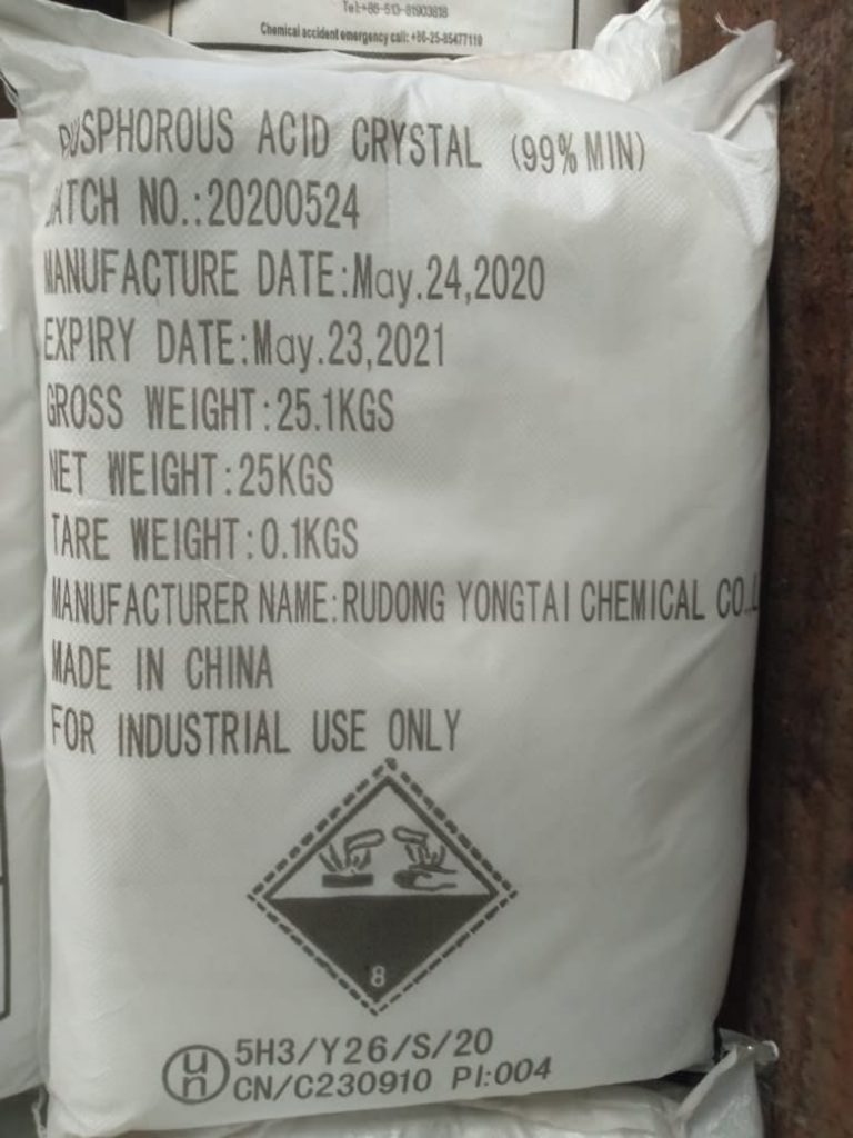 Phosphorous Acid – Sahajchem Products