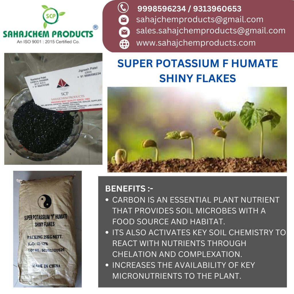 Potassium humate – Sahajchem Products